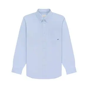 Aimé Leon Dore Crest Oxford Shirt - Blue