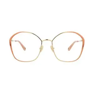 Chloé Round Frame Optical Frames - Cream