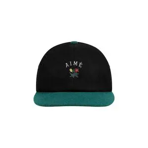 Aimé Leon Dore Wool Crest Cap - Black