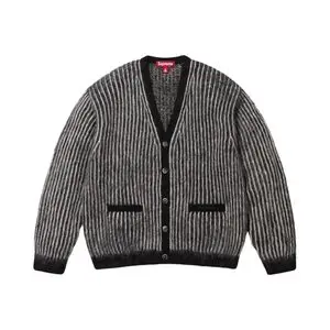 Supreme 2-tone Mohair Cardigan