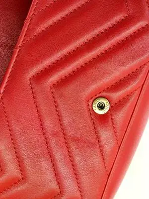 Gucci Gg Marmont Flap Super Mini Crossbody Bag
