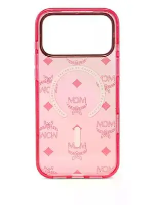 Mcm X Casetify Monogram-pattern Iphone 17 Pro Case