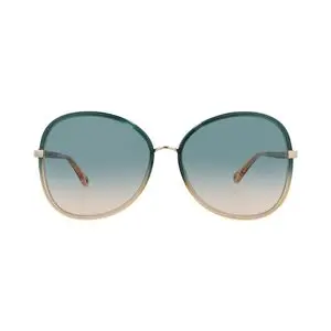 Chloé Round Frame Sunglasses - Green