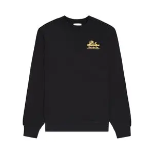 Aimé Leon Dore Unisphere Crewneck Sweatshirt - Black
