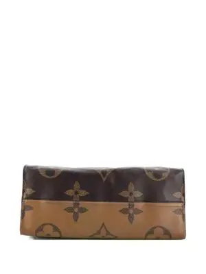 LOUIS VUITTON Onthego Reverse Monogram Giant Gm Tote Bag - Brown