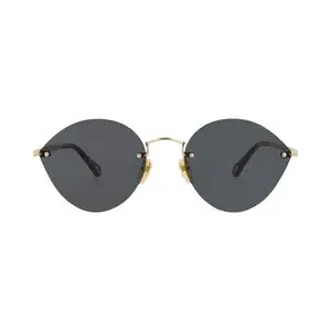 Chloé Metal Cat Eye Sunglasses - Gold