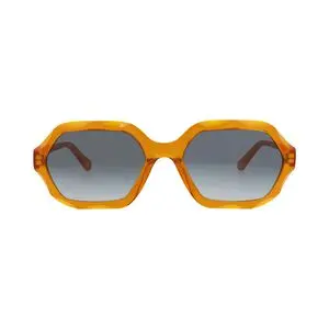 Chloé Square Frame Recycled Acetate Sunglasses - Orange