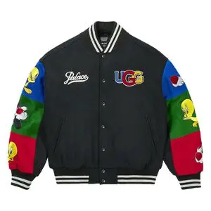 PALACE X Ugg Looney Tunes Varsity Jacket