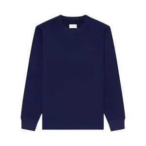 Aimé Leon Dore Long-sleeve Tonal Logo Tee - Blue