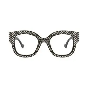 Gucci Square Frame Recycled Acetate Sunglasses - Black