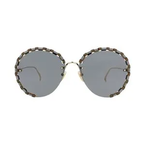 Chloé Round Frame Sunglasses - Gold