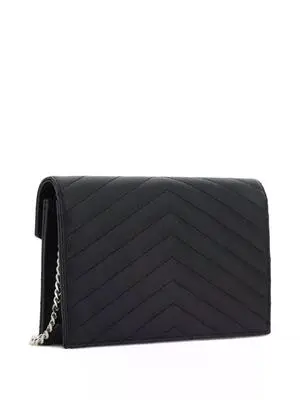 Saint Laurent Cassandre Mini Bag - Black