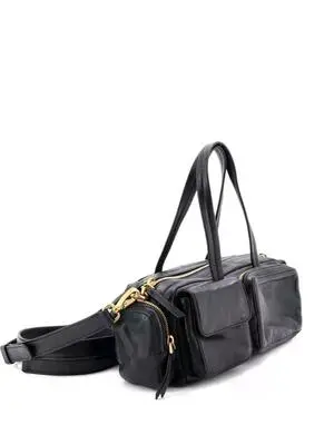Miu Miu Multi Pocket Leather Shoulder Bag