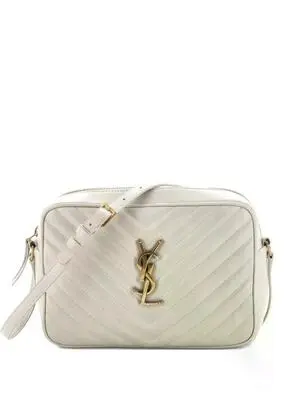 Saint Laurent Silver Tone Cross Body Bags