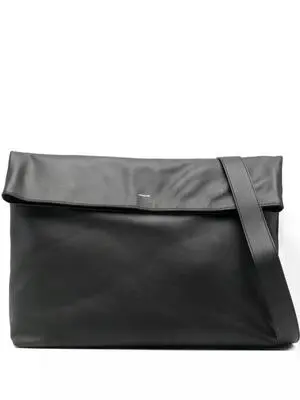 HERSKIND Flap Leather Shoulder Bag - Black