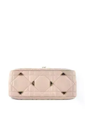 Dior Lady 95.22 Medium Tote Bag Cannage Embossed Leather - Neutrals