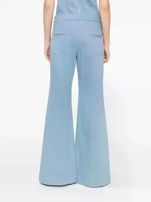 BLAKLACE Button Flared Trousers