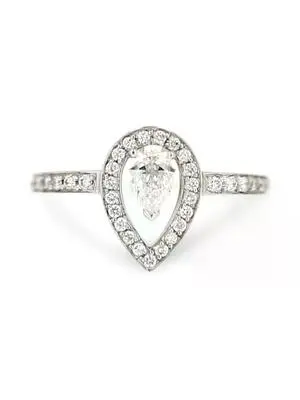 FRED 2020's Lovelight Pear-cut Diamond Ring - Silver