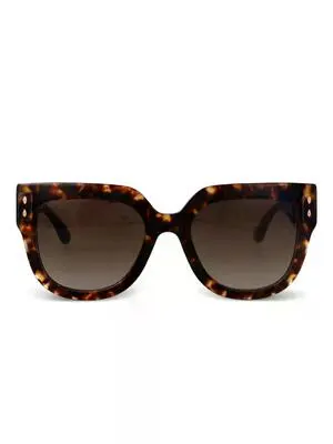 Isabel Marant Square Frame Sunglasses - Brown