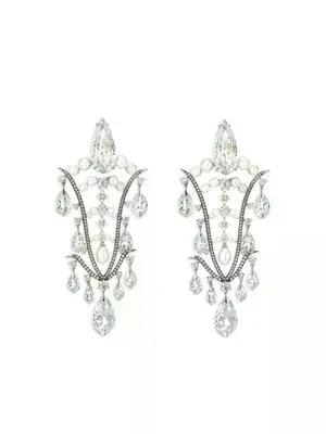 ANABELA CHAN Supernova Sapphire Earrings - Silver