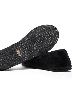 SENTIER Velvet Loafers - Black