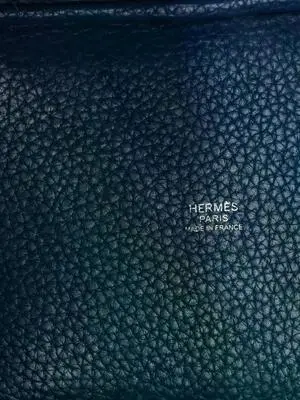 Hermès Picotin Lock Bag Clemence Pm - Blue