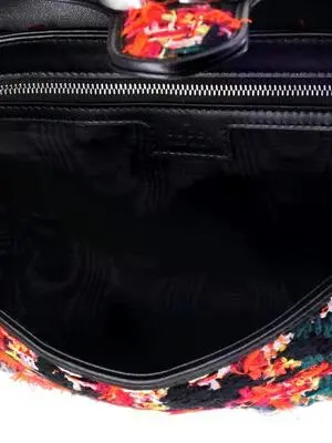 Gucci Gg Marmont Flap Tweed Small Shoulder Bag