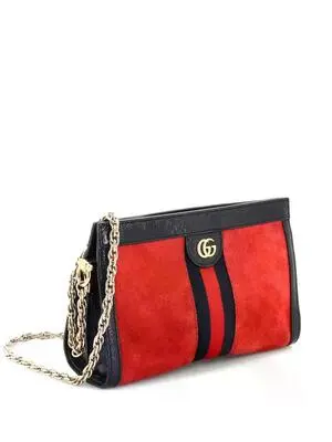 Gucci Ophidia Chain Small Shoulder Bag - Red