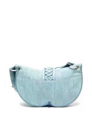 Dior 2002 Denim Shoulder Bag - Blue