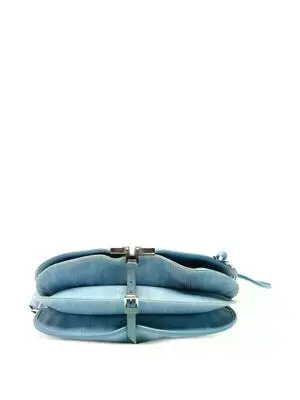 Dior 2002 Denim Shoulder Bag - Blue