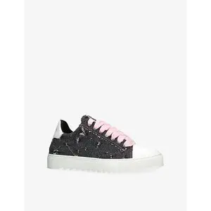 NUMERIS Atelier Canvas Trainers - Pink Comb