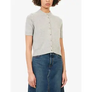 Khaite Nora Cardigan - Heather Grey