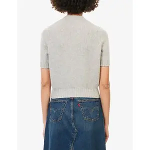 Khaite Nora Cardigan - Heather Grey