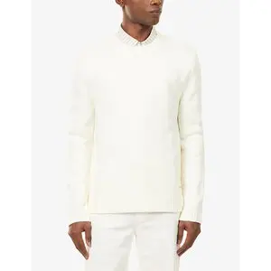 BELIER Crewneck Logo-plaque Knitted Jumper