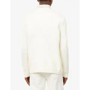 BELIER Crewneck Logo-plaque Knitted Jumper