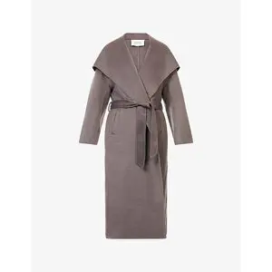 Dissh Marle Belted Wool-blend Coat