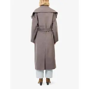 Dissh Marle Belted Wool-blend Coat
