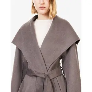 Dissh Marle Belted Wool-blend Coat