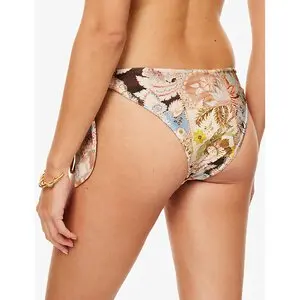 Zimmermann Daylight Printed Bikini Bottoms