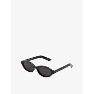 RETROSUPERFUTURE Parola Oval-frame Sunglasses - Black