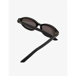 RETROSUPERFUTURE Parola Oval-frame Sunglasses - Black