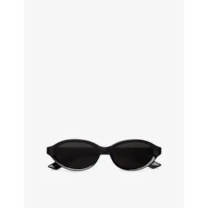 RETROSUPERFUTURE Parola Oval-frame Sunglasses - Black