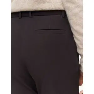 JOSEPH Tafira Gabardine Stretch-woven Trousers - Cocoa