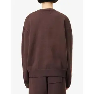 RU & ROCKA Logo-embroidered Knitted Jumper