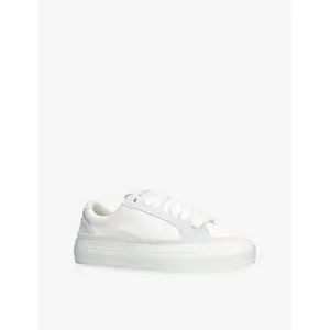 NUMERIS Athena Leather Trainers - Grey/light