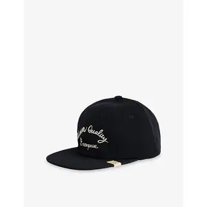 Visvim Logo-embroidered Baseball Cap - Black