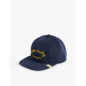 Visvim Logo-embroidered Baseball Cap - Navy