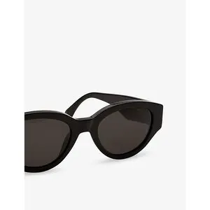 RETROSUPERFUTURE Drew Mama Oval Sunglasses - Black