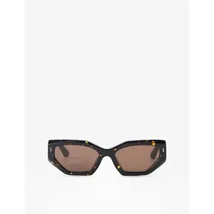 JOSEPH Acetate Cat-eye Sunglasses - Dark Tortoise