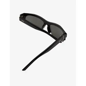 RETROSUPERFUTURE Scatto Rectangular Sunglasses - Black